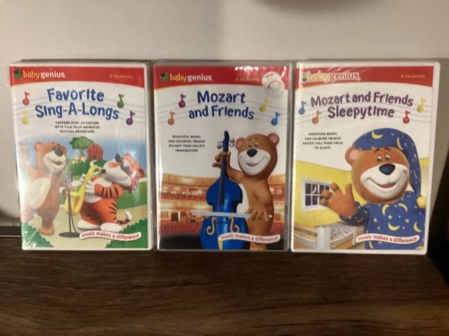 BABY GENIUS: FAVORITE Sing-A-Longs/Mozart and Friends + Sleepytime ...