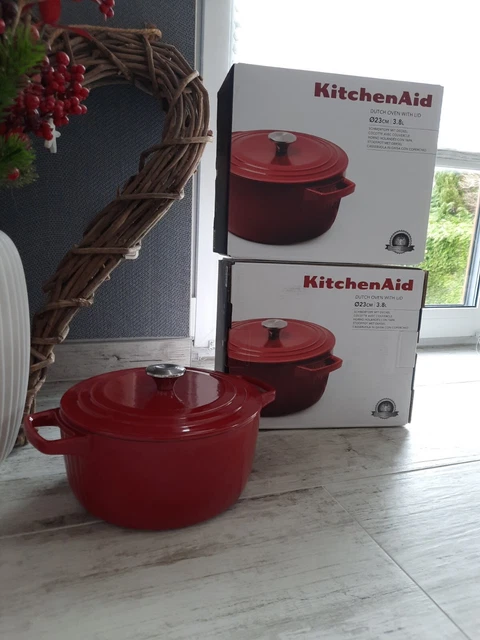 Kitchenaid Schmortopf Gusseisen