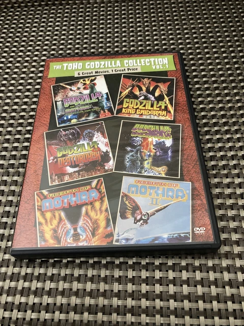 THE TOHO GODZILLA Collection Vol. 1 DVD Godzilla vs. King Ghidorah ...