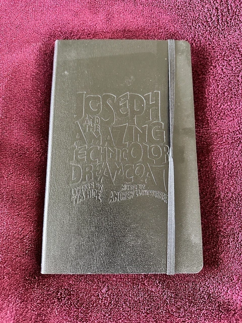JOSEPH AND THE amazing technicolour dreamcoat notebook. £0.99 - PicClick UK