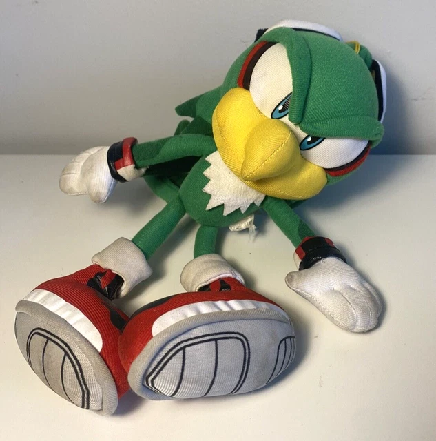 SONIC THE HEDGEHOG Green *Jet the Hawk* LEGENDARY WIND MASTER Plush HTF ...