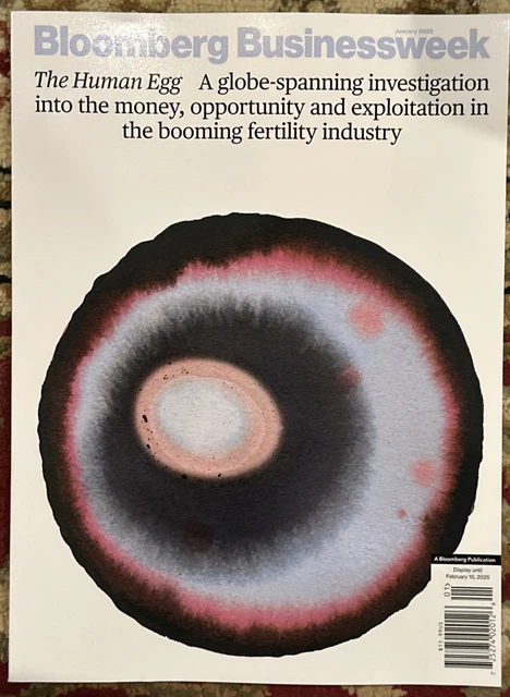 BLOOMBERG BUSINESSWEEK MAGAZINE January 2025 The Human Egg $28.99 ...
