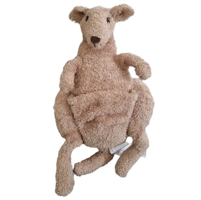 RARE - VINTAGE Retired IKEA Klappar Kangaroo Plush Soft Toy Doll Animal ...