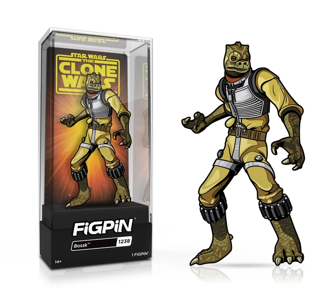 FIGPIN STAR WARS The Clone Wars Bossk #1238 LE 1000 eVend Exclusive £18 ...