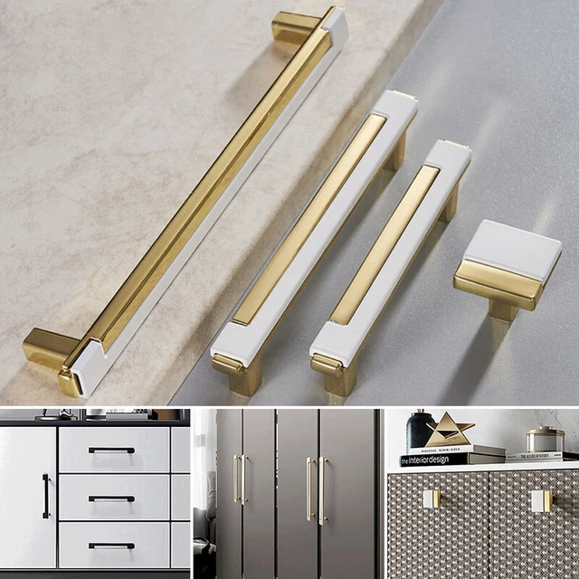 KITCHEN CABINET HANDLES Drawer Cupboard T Bar Handle Pulls Wardrobe ...