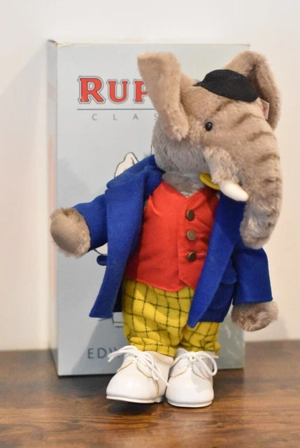 STEIFF EDWARD TRUNK from Rupert Bear Teddy Bear 653575 Retired Limited ...