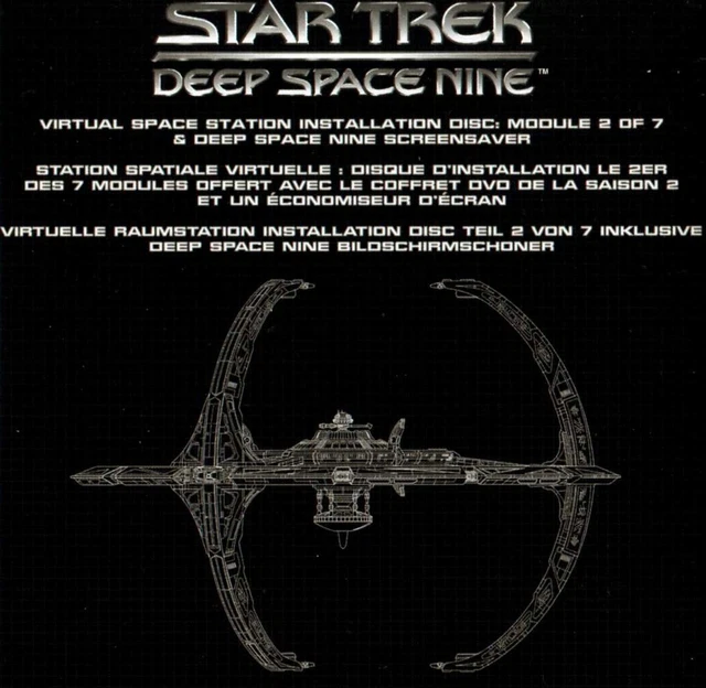 STAR TREK DEEP Space Nine - CD ROM - Virtual Space Station Modul 2 ...