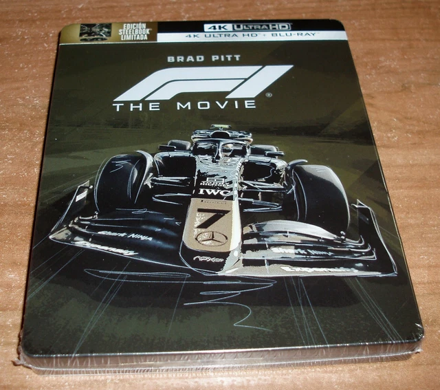 F1: IL FILM (F1: The Movie) 4K UHD+Blu-Ray Nuovo Sigillato Steelbook ...