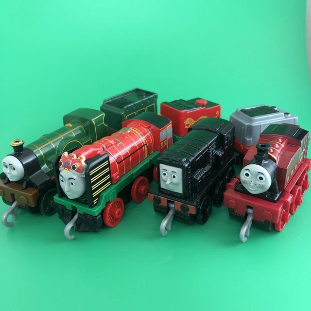 THOMAS & FRIENDS Trackmaster Push Along Train Bundle Rosie Yong Bao ...