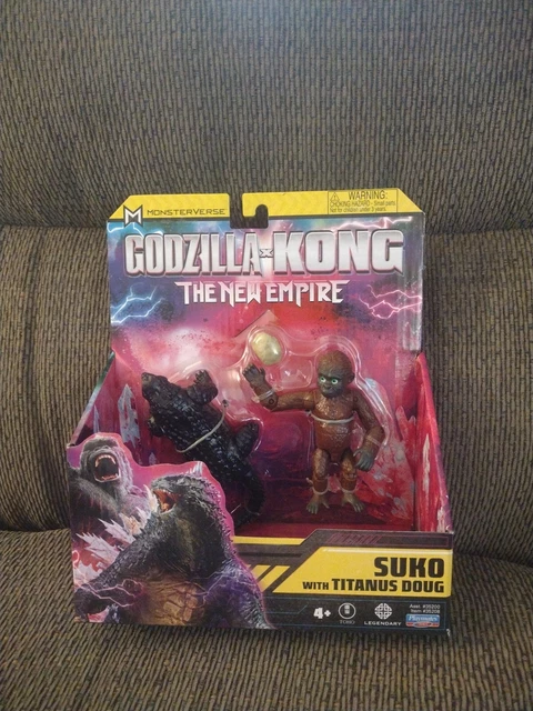 PLAYMATES MONSTERVERSE GODZILLA x Kong New Empire SUKO w/ Titanus Doug ...