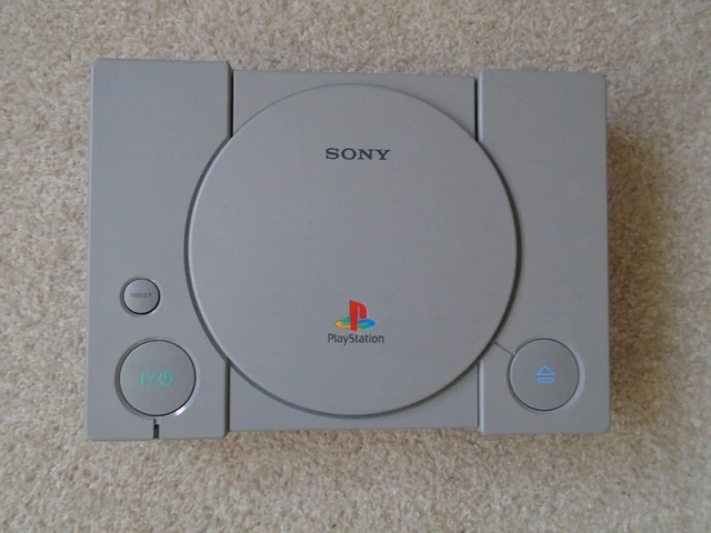 SONY PLAYSTATION 1 PS1 Console WITH LEADS TESTED and WORKING PAL £24.95 ...