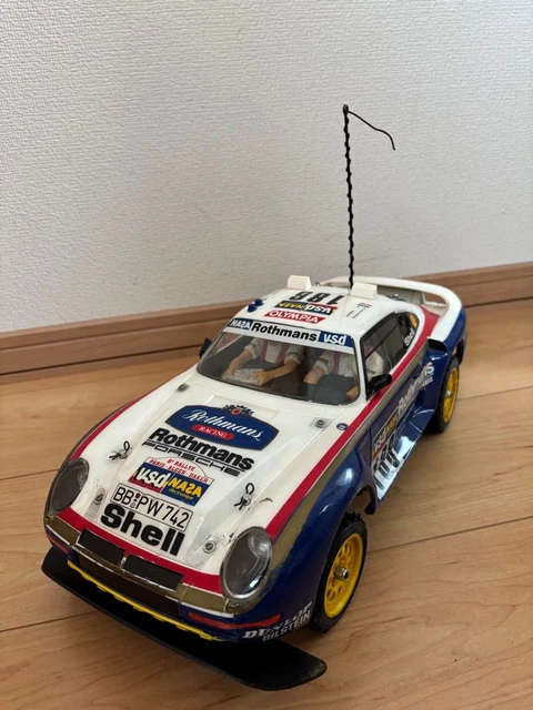 TAMIYA PORSCHE 959 Paris Dakar Rally Winning Car 1/12 1986 Front Shaft ...