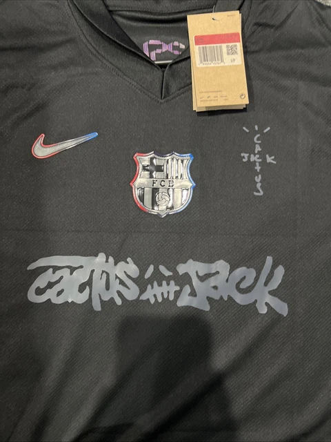 LAMINE YAMAL TRAVIS SCOTT X FC BARCELONA Cactus Jack Limited Edition ...