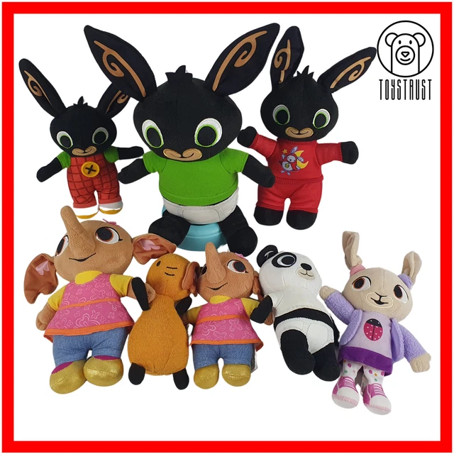 BING BUNNY PLUSH 8x Soft Toy Bundle CBeebies Mixed Lot Playset Bing ...
