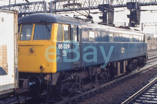 UK DIESEL TRAIN Railway Photograph Of Class 85 85026 Loco. Rm85-58 £2. ...