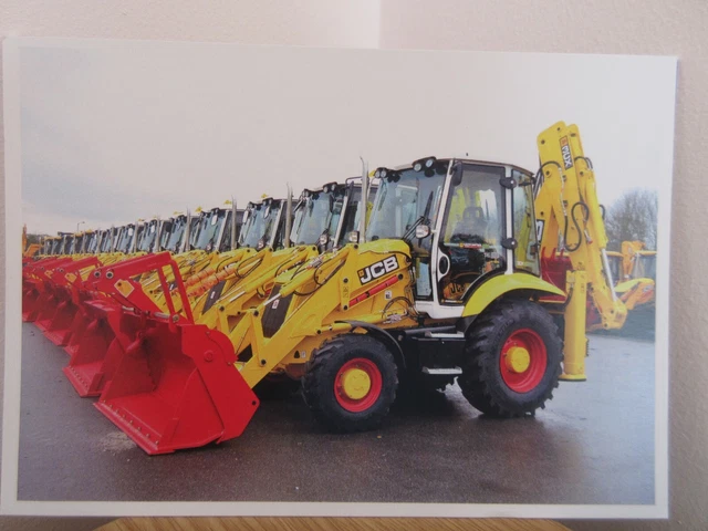 JCB 3CX COLLECTORS Cards/Postcards Jcb 70Th Edition Picture Card Jcb ...