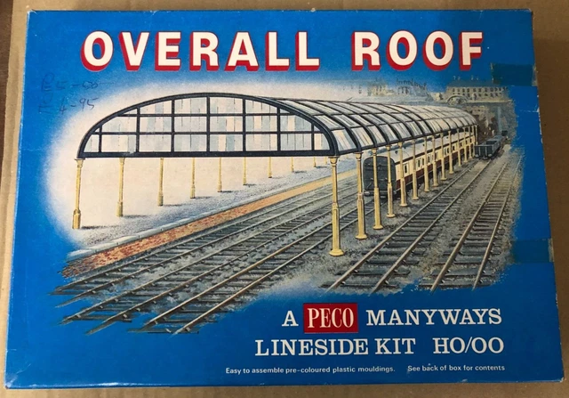 PECO LINESIDE KIT Lk-20X Ho/Oo -Overall Roof - Brand New Boxed £24.99 ...