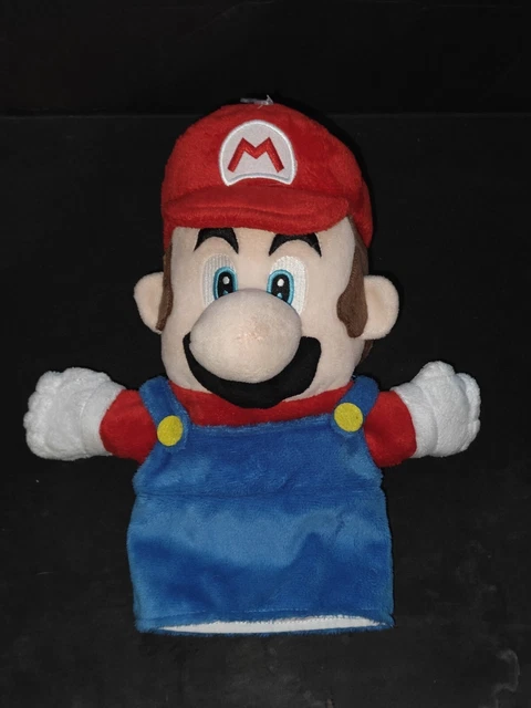 SUPER MARIO BROS Mario Hand Puppet Plush Collectibles Nintendo 2017 10 ...