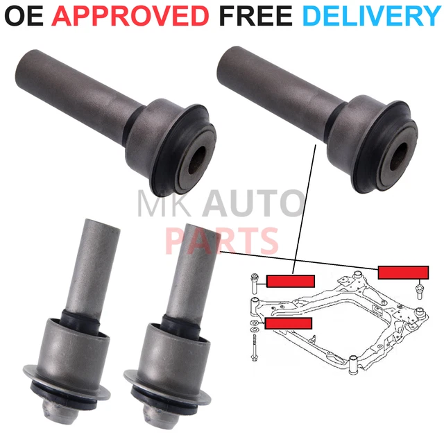 FOR NISSAN X-TRAIL T31 Front Subframe Crossmember Body Bush Kit 2008 ...