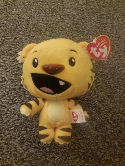 TY BEANIE BABY Nickelodeon Ni Hao Kai-Lan Rintoo the Tiger Plush Toy 6 ...