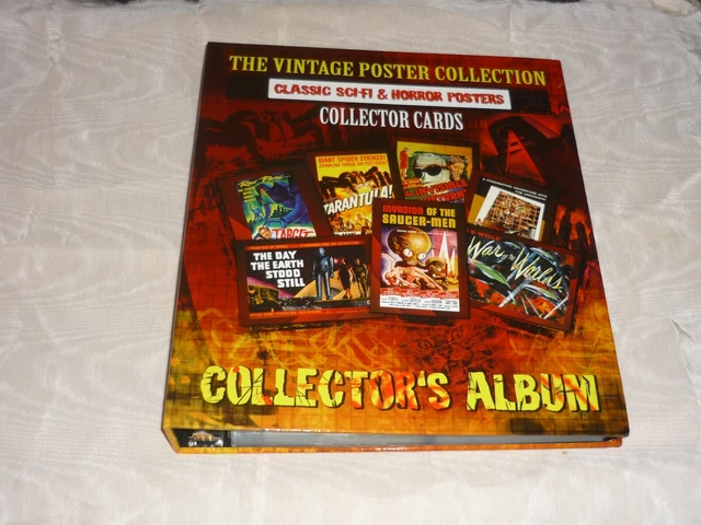 VINTAGE POSTER COLLECTION Cards SciFi/Horror Breygent 2007 SET ...