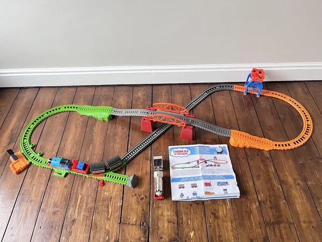THOMAS AND FRIENDS Trackmaster 3 In 1 Package Pick Up Set Plus Merlin ...