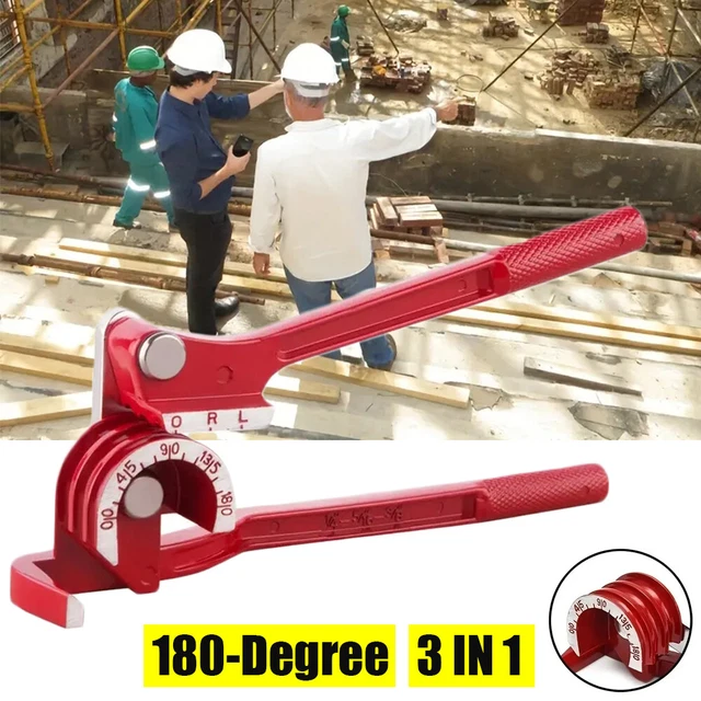 3IN1 MINI HAND Pipe Bender Copper Steel Tube Bending Plumbing Tool 0 ...