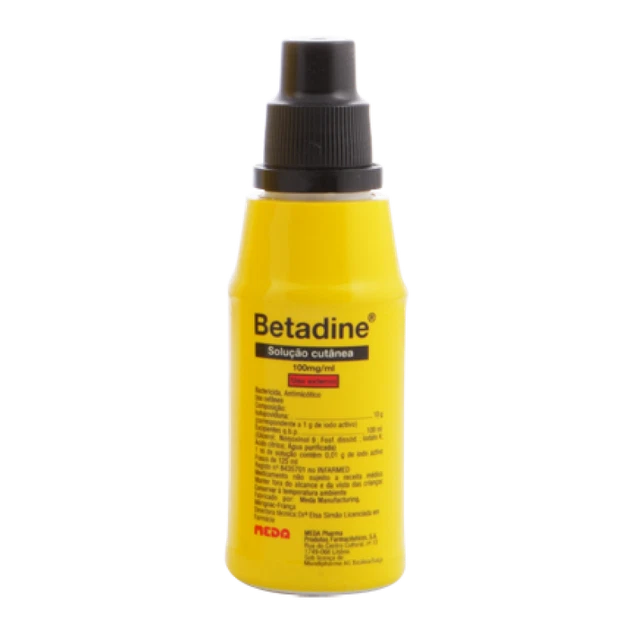 BETADINE ORIGINAL- 10% Povidone Iodine First Aid Antiseptic 125ml NEW £ ...