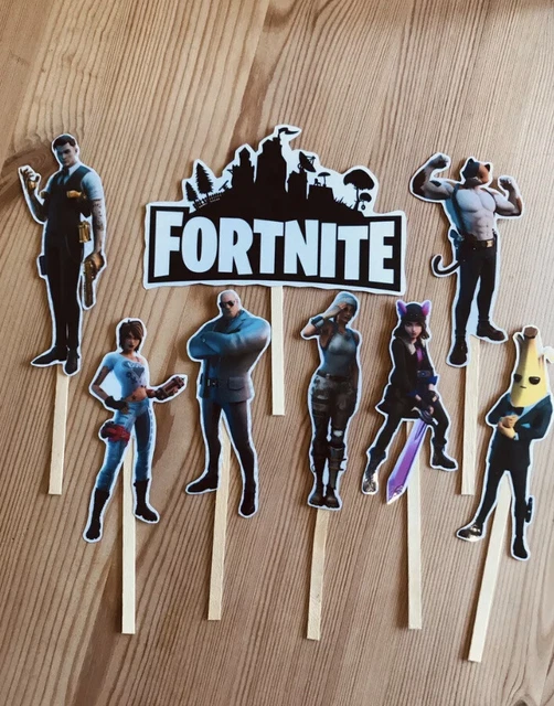 FORTNITE INSPIRED CAKE Topper EUR 7,78 - PicClick FR