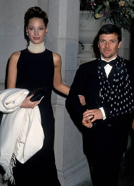 CHRISTY TURLINGTON AND Roger Wilson attend the 1992 Metropolitan - Old ...