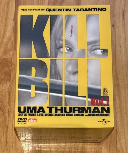 KILL BILL VOLUME 1: UNCUT Japanese Deluxe DVD Collectors Edition Box ...