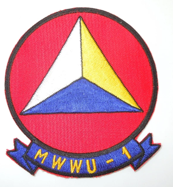 ORIGINAL USMC 1960'S Marine Corps Wing Weapons Unit MWWU-1 Patch B35 £ ...