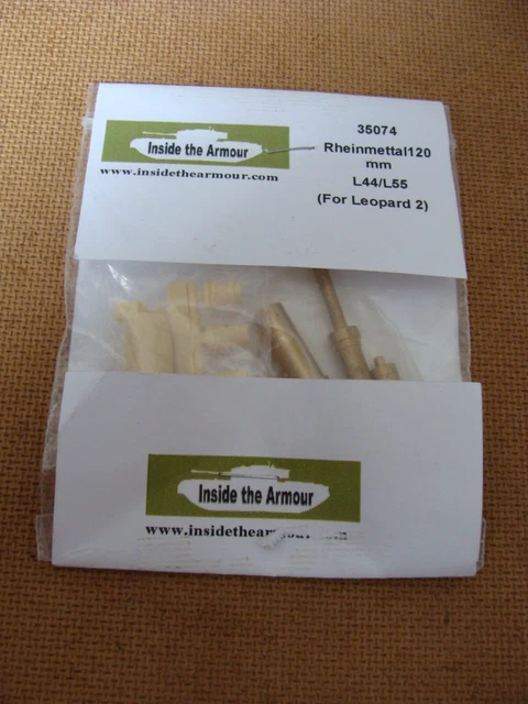 INSIDE THE ARMOUR 35074 1/35 Rheinmettal 120mm L44/L55 Leopard 2 Gun ...