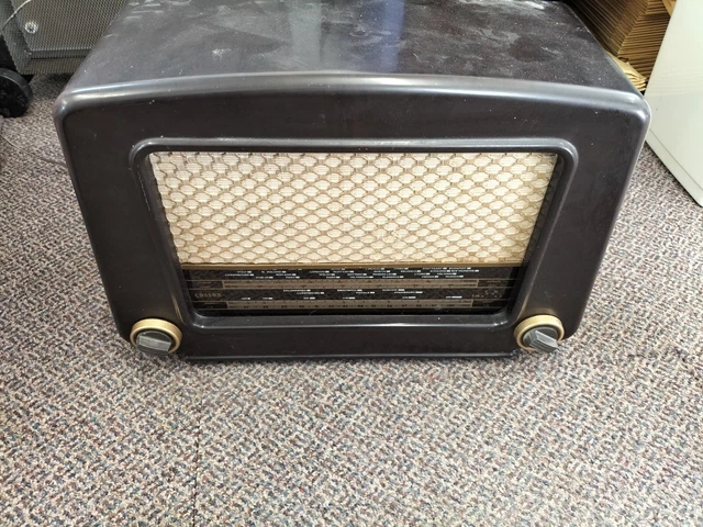 VINTAGE/RETRO BAKELITE VALVE Radio 1955 - COSSOR Melody Maker Model 524 £14.99 - PicClick UK