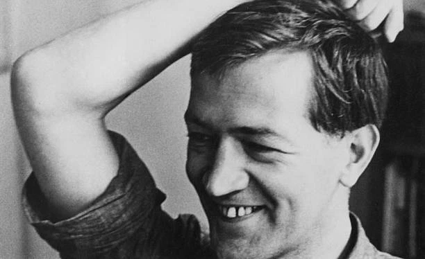 ENGLISH POET NOVELIST and playwright Adrian Mitchell November 196- Old ...