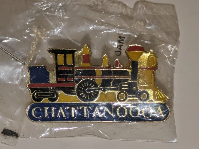 VINTAGE CHATTANOOGA CHOO Choo Lapel Pin Railroad Train Gold Tone $15.09 ...