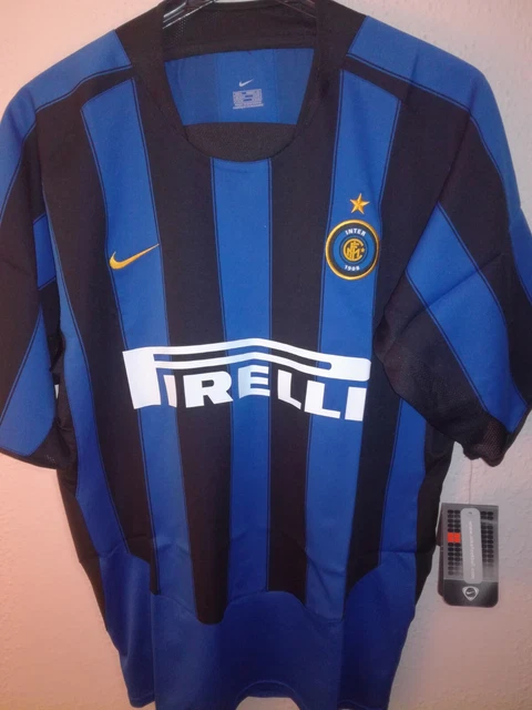INTER MILAN 2003-2004 BNWT Pirelli camiseta shirt trikot maillot maglia ...