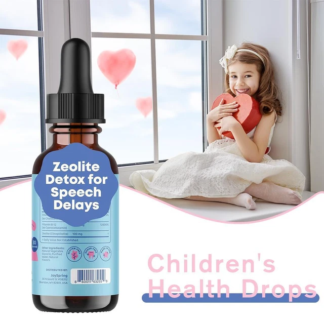 LINGO LEAP CHILDREN'S Drops - Zeolite Detox for Speech Delays Therapy ...