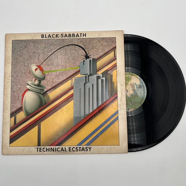 BLACK SABBATH TECHNICAL Ecstasy LP 1976 Ozzy Osbourne Warner Bros BS ...