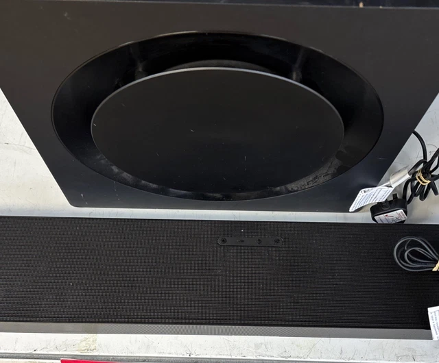 SAMSUNG Q990B SOUNDBAR With Subwoofer Rear Speakers (Marks On Subwoofer ...