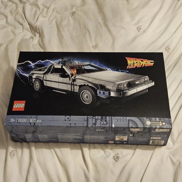 LEGO ICONS: BACK to the Future Time Machine 10300 Brand New Unopened £ ...