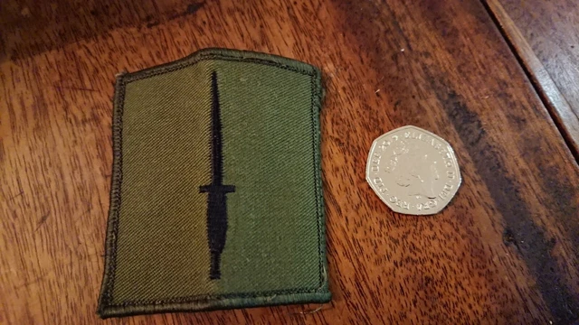 BRITISH ROYAL MARINES COMMANDO Dagger Patch / Badge £3.00 - PicClick UK