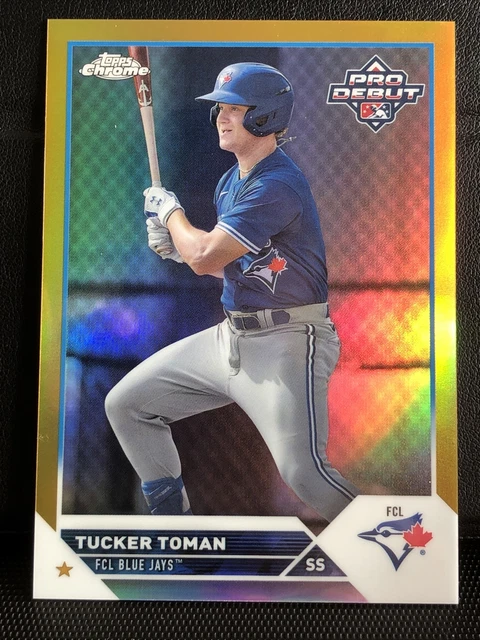 TUCKER TOMAN AUTO 2023 Topps Pro Debut Baseball #PD-8 47/50 - NM-279 ...