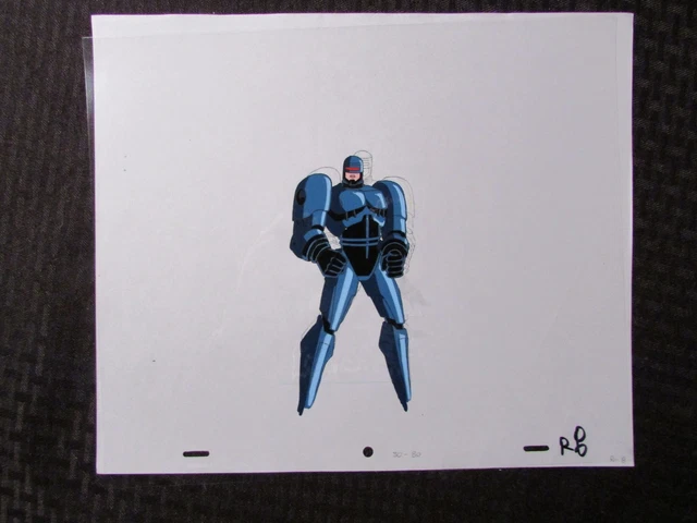 1988 ROBOCOP ALPHA Commando 31.8x26.7cm Dessin Animé Animation & 30-80 ...