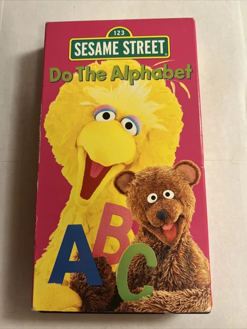 VINTAGE SESAME STREET Do the Alphabet VHS Video 1996 Learning ABCs ...