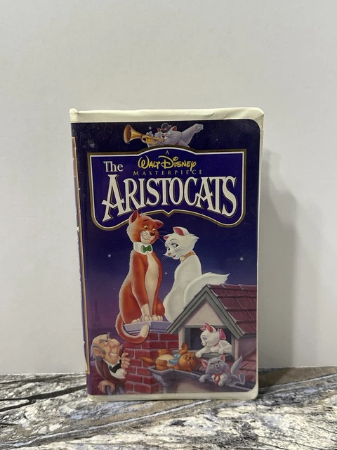 THE ARISTOCATS VHS 1996 Masterpiece Collection Walt Disney - Rare Clamshell Case £278.42 ...
