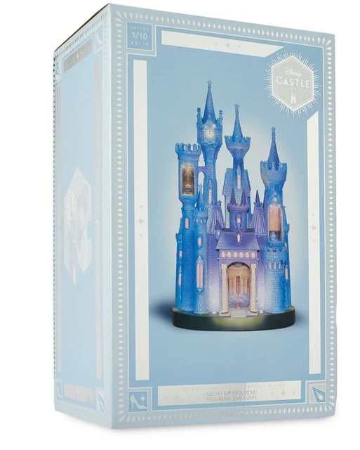 DISNEY CASTLE COLLECTION Cinderella Limited Release, Light up Castle £ ...