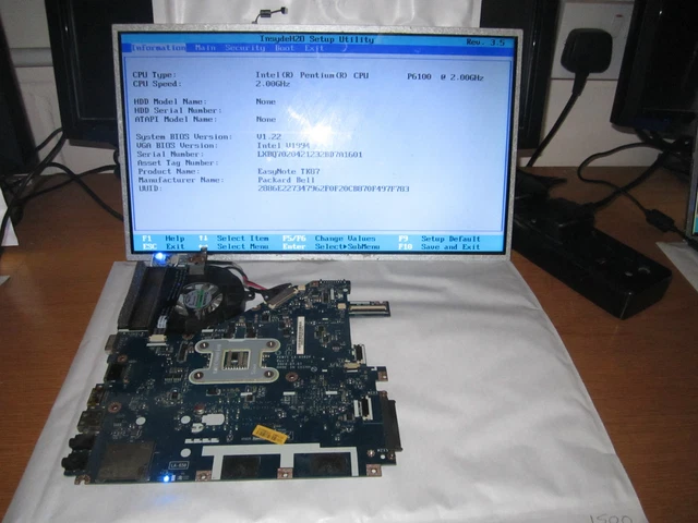 PACKARD BELL TK87 PEW91 Working Intel Laptop Motherboard LA-6582P (2479 ...