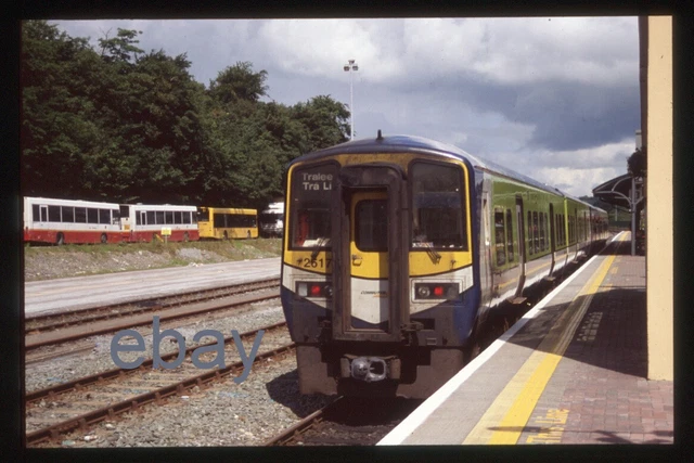 ORIGINAL 35MM SLIDE - Irish Railways - DMU 2617 at Mallow w/ Tralee ...