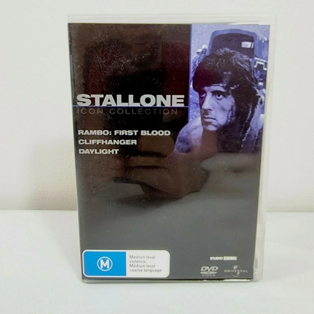 STALLONE ICON COLLECTION DVD Pack: Rambo: First Blood + Cliffhanger + Daylight £6.52 - PicClick UK